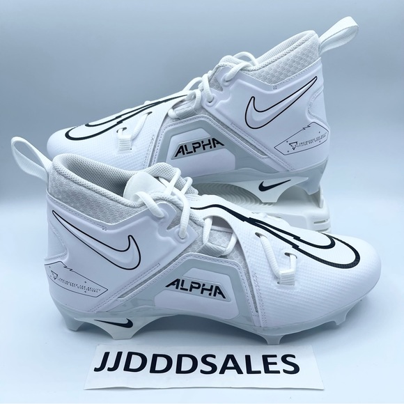 Nike | Shoes | Nike Alpha Menace Pro 3 Football Cleats White Black ...